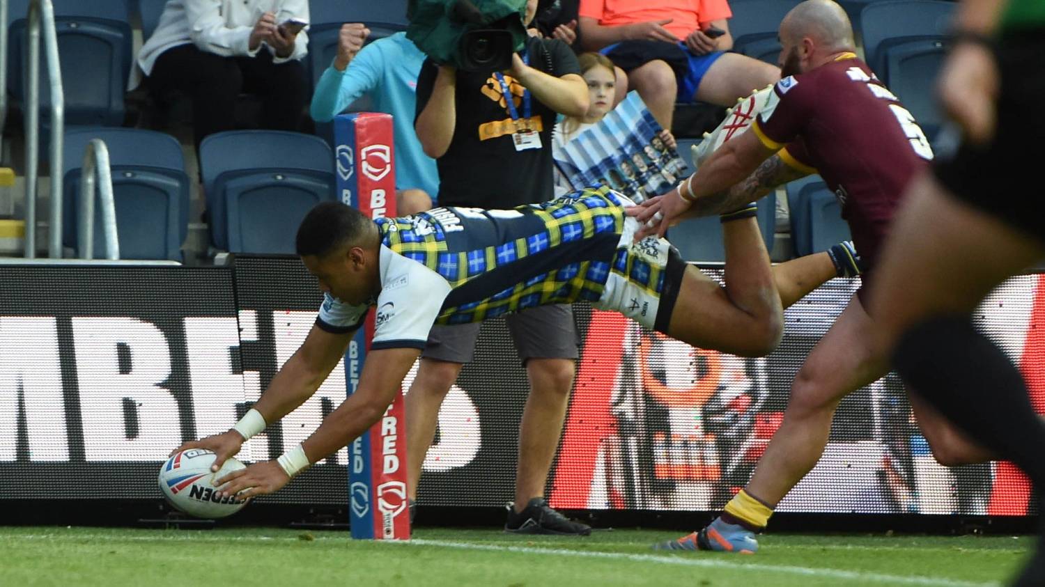 Try scorer Fusitu'a delighted with winning return