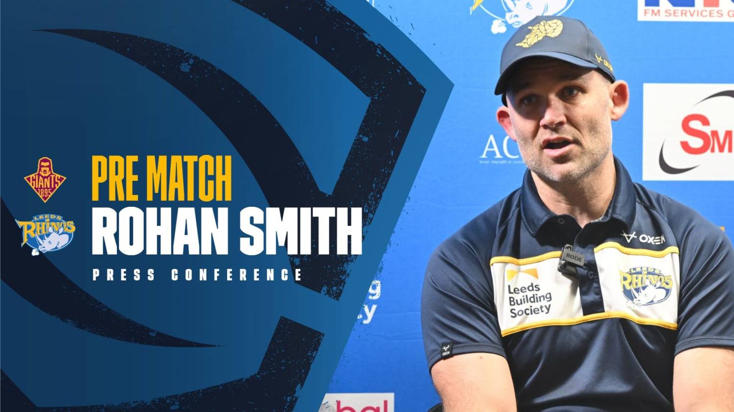 Rohan Smith pre-match press conference in full