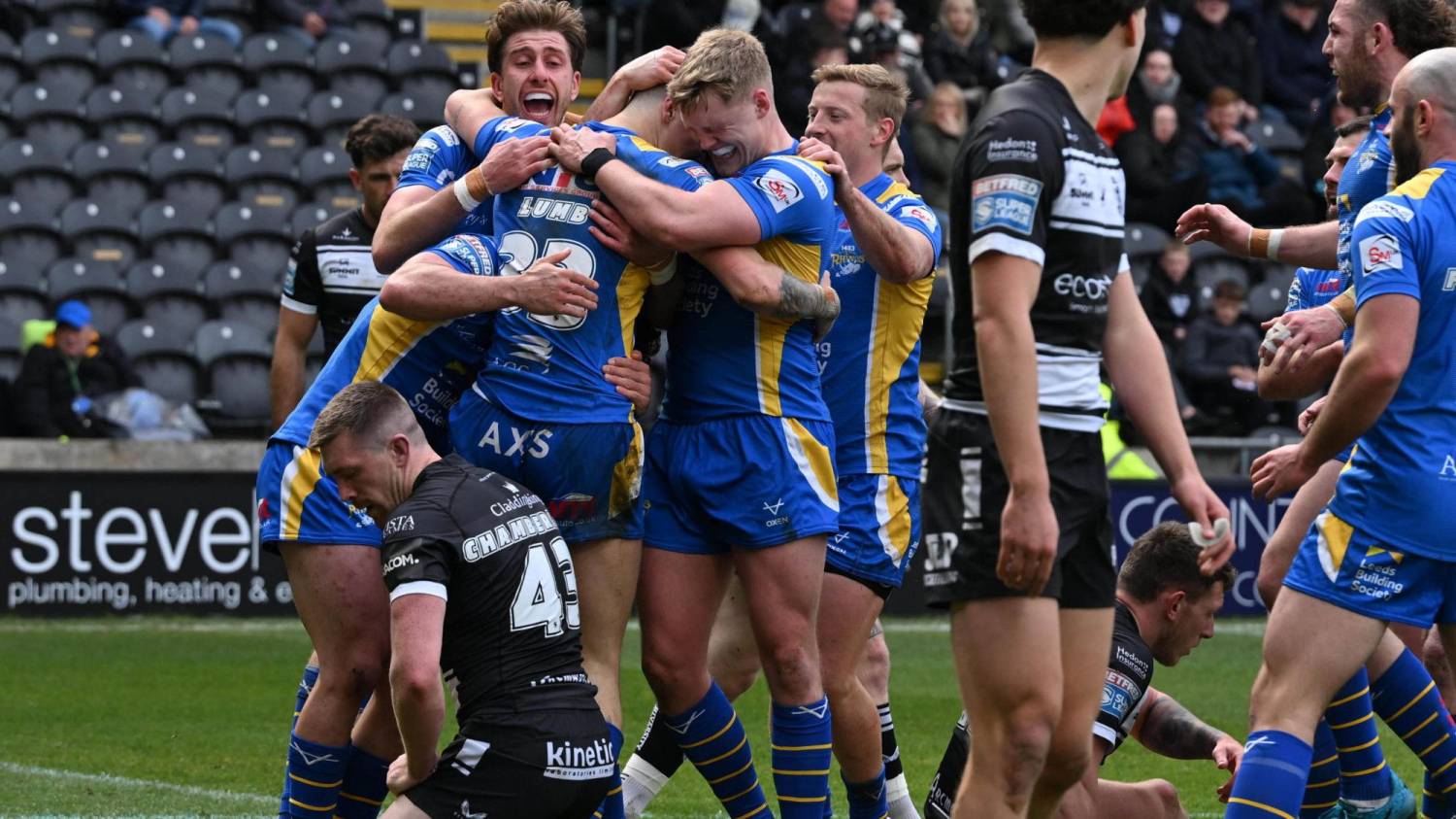 Lumb proud to make try scoring debut