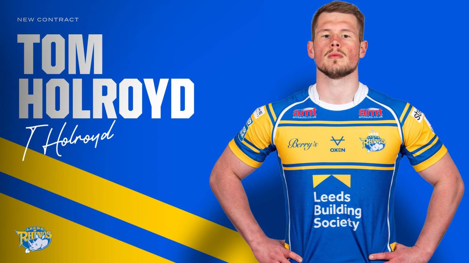 Holroyd delighted to commit to boyhood club